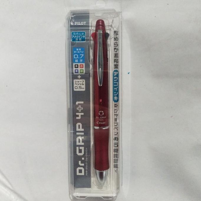 Jual PILOT "DR.GRIP" 4+1/BPKHDF-SFN/PULPEN PILOT "DR.GRIP" 4PEN+1PENCIL | Shopee Indonesia