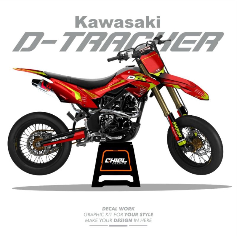 Jual BEST DECAL STRIPING D-TRACKER CUSTOM | Shopee Indonesia