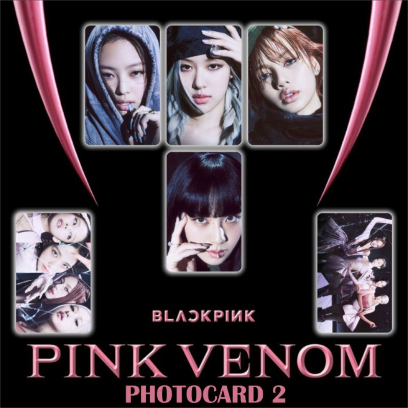 Jual BLACKPINK PINK VENOM PHOTOCARD by mochichim | Shopee Indonesia