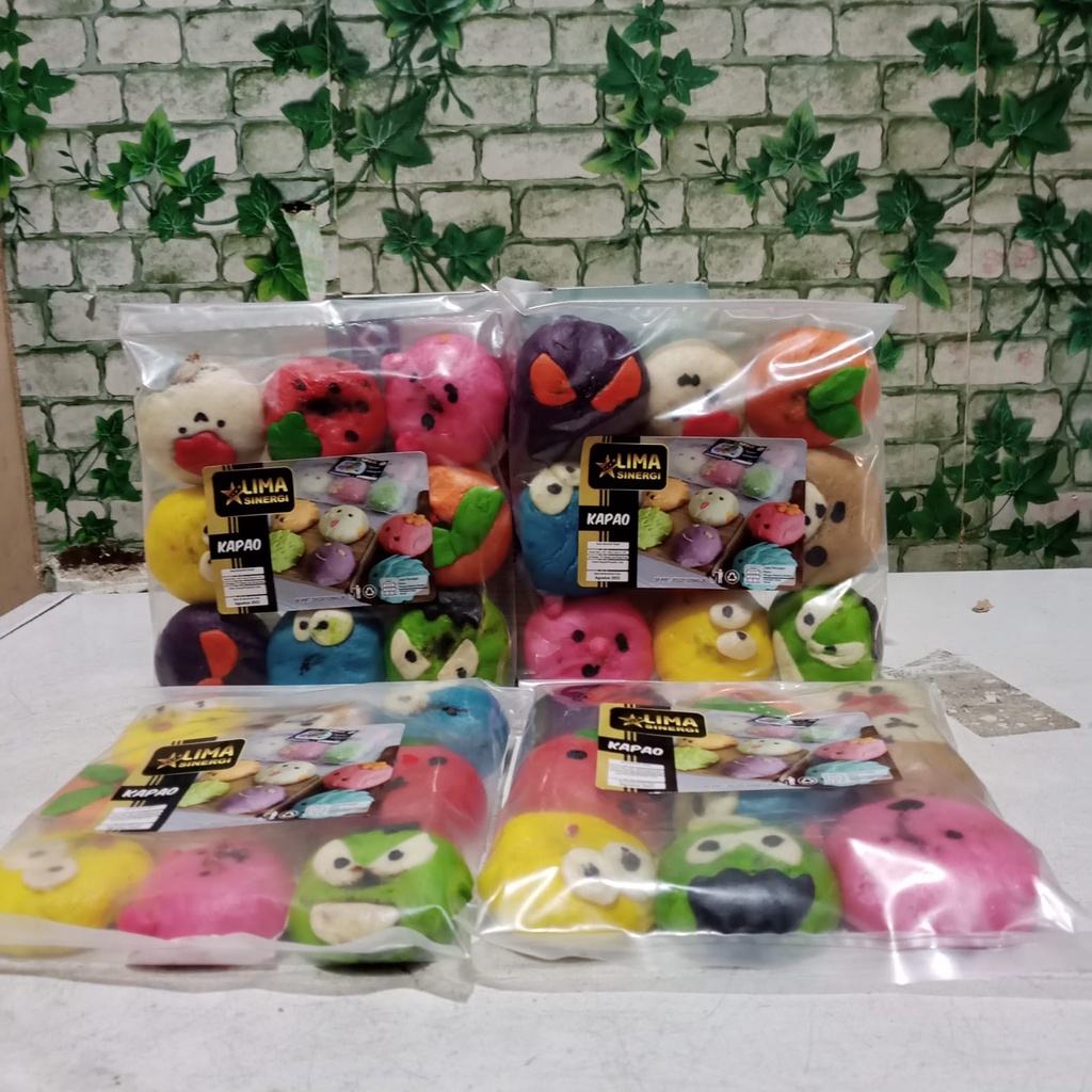 Jual Kapao / Karakter Bakpao Isi Coklat [ 1 Pack Isi 9 ] | Shopee Indonesia