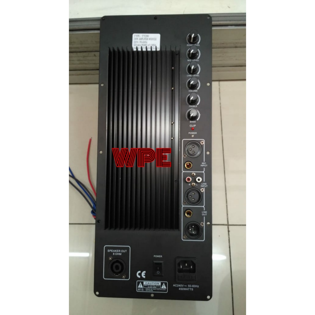 Jual power kit aktif ty200 ty 200 450watt rms1000watt peak | Shopee ...
