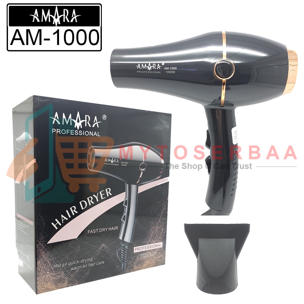 Jual AMARA / HD AM-1000 / Hair dryer Elegance Fast Dry Hair / Pengering ...