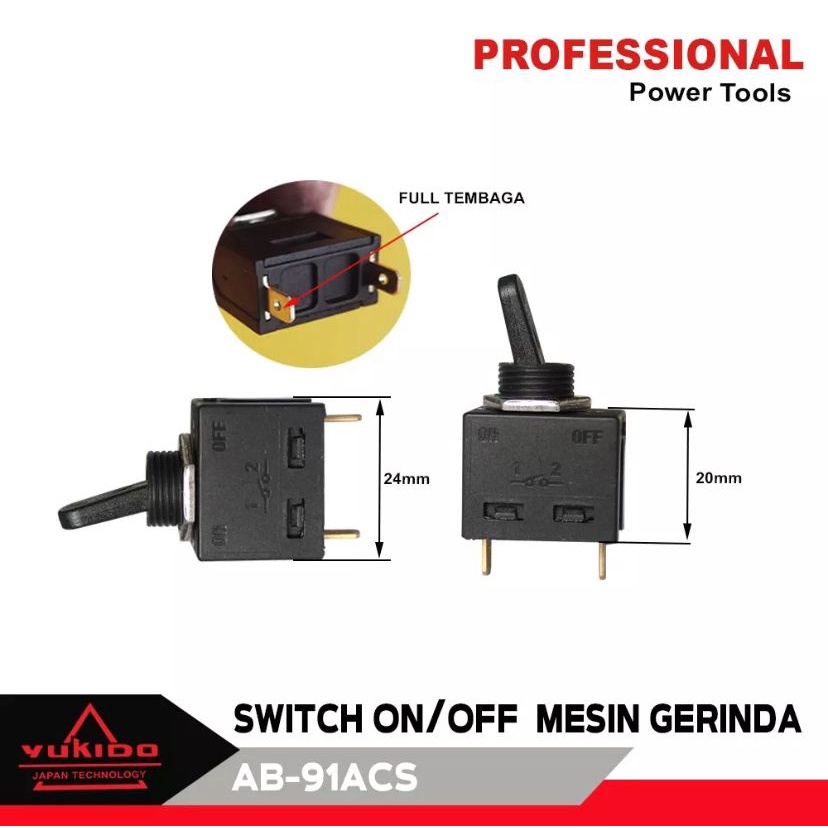 Jual Switch Saklar Mesin Profil Gerinda maktec modern SAKLAR/tombol on ...