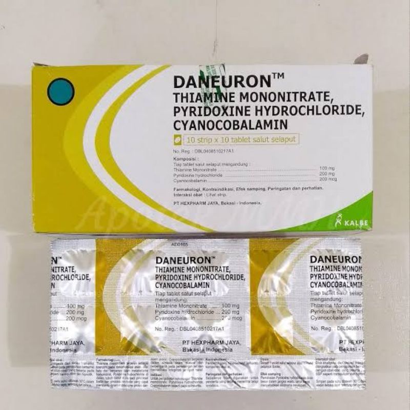 Jual DANEURON/Obat untuk memenuhi kebutuhan vitamin B dan mengatasi ...