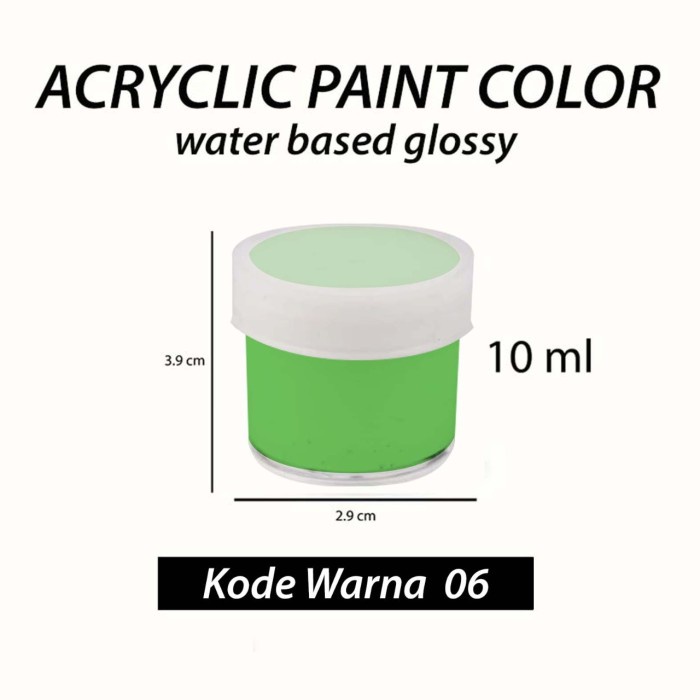 Jual Cat acrylic lukis Cat Acrilic mewarnai Cat Akrilik 20 warna x 10 ...