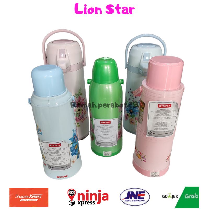 Jual Lion Star Termos Air Panas Ukuran 2 Liter - 2,5 Liter Lion Star Vacuum Flask Lion Star ...