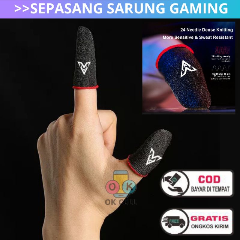 Jual Sarung Tangan Game Jempol Anti Keringat Buat Gaming Esport Super ...