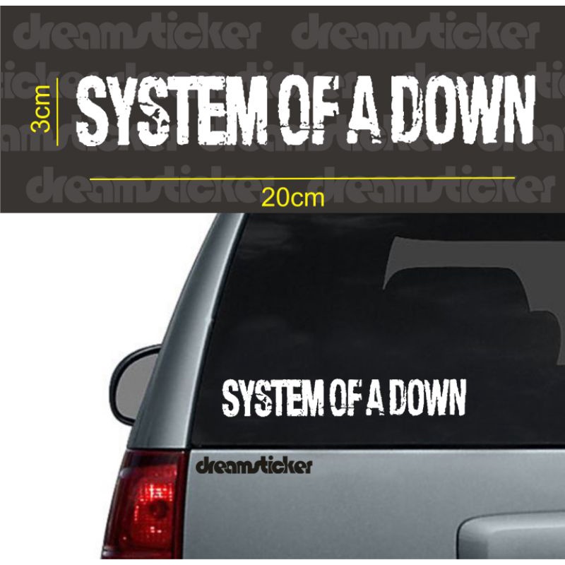 Jual Sticker Stiker System Of A Down | Shopee Indonesia