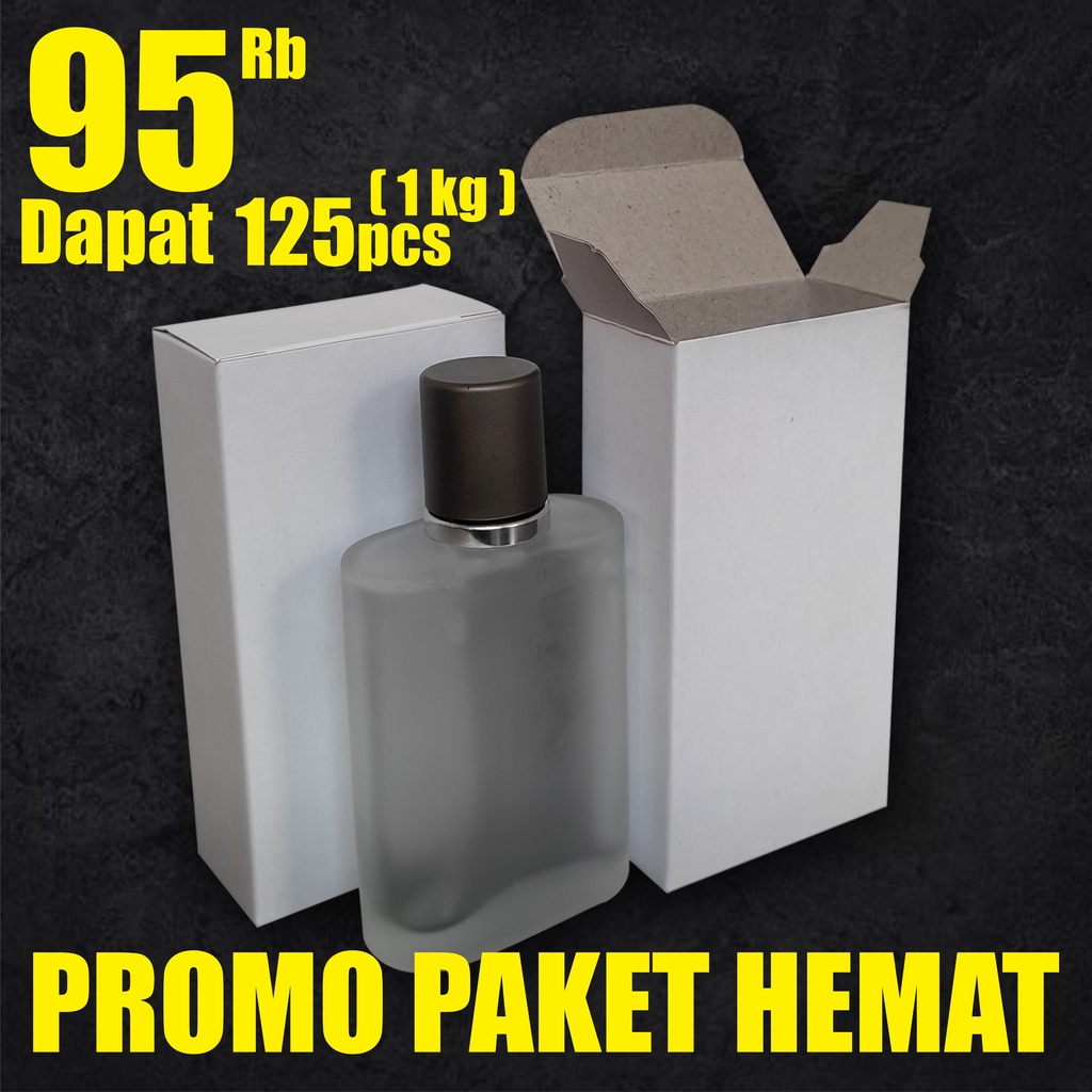 Jual PAKET HEMAT 125pcs (1kilo) Box Hermes / adg kotak botol / Kemasan Box 5,5x3x10,5 | Shopee ...