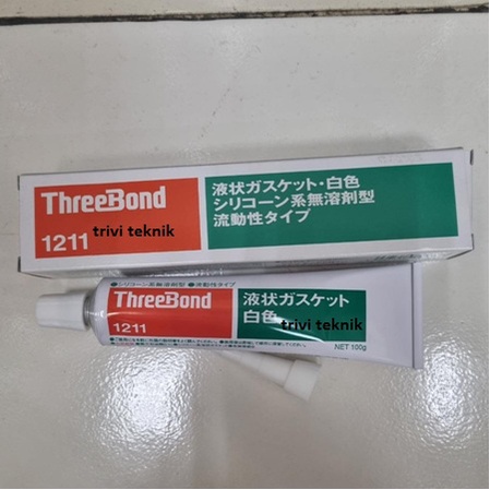 Jual threebond tb1211,Three Bond 1211 White Liquid Gasket | Shopee ...