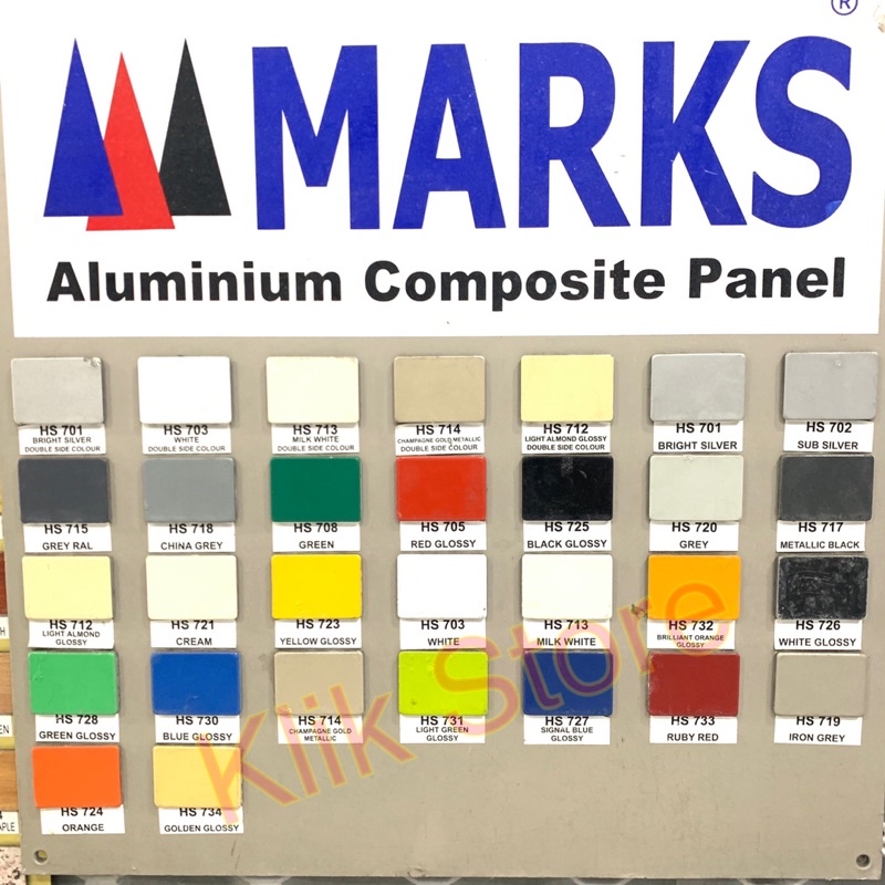 Jual ACP MARKS SEVEN PE 3MM - Aluminium Composite Panel // Klik Store ...