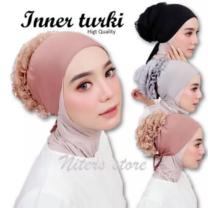 Jual Ciputt Turkey/Inner Turki/Cepol Hijab | Shopee Indonesia