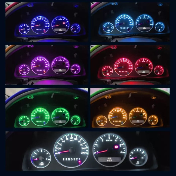 Jual LAMPU LED SPEEDOMETER DASHBOARD T5 3 MATA MOTOR MOBIL | Shopee ...