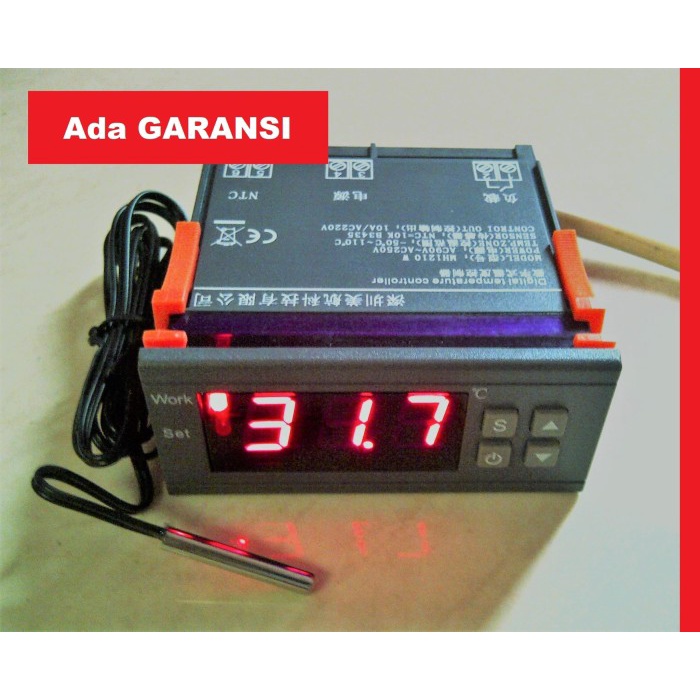 Jual Termostat/Thermostat Temperature Control Pengatur Suhu Digital MH1210W | Shopee Indonesia