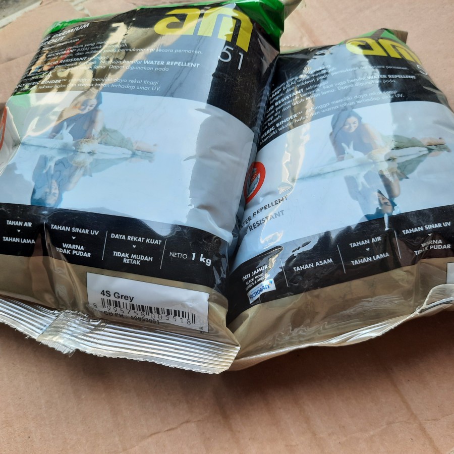 Jual AM 51 Grey Semen Nat Keramik Premium Tile Grout | Shopee Indonesia