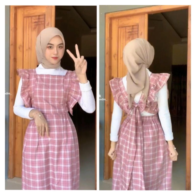 Jual BELLA RUFFEL TALI PITA / one set ready stok bisa cod / One Set Ruffel rompi | Shopee Indonesia