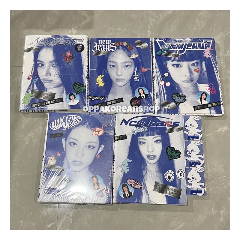 Jual [READY STOCK] NewJeans Album 1st EP 'New Jeans' Bluebook ver. | Shopee Indonesia