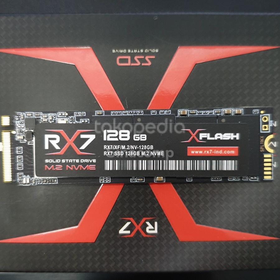 Jual New SSD Sata M.2 NVMe RX7 128GB Solid State Drive Garansi 3 Tahun ...