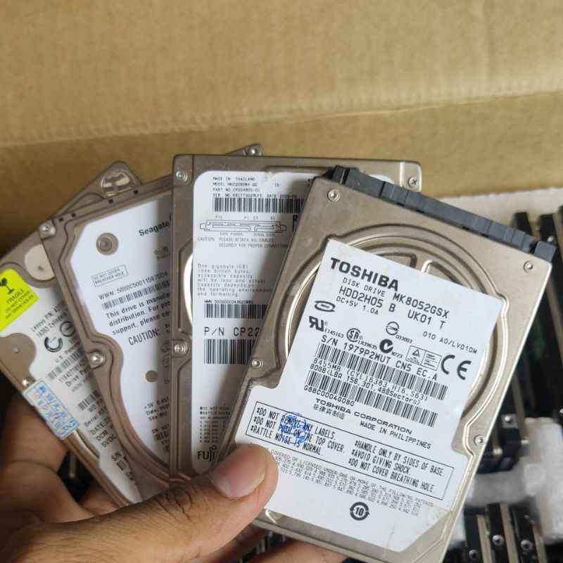 Jual Hdd Hardisk Laptop 80gb sata 2,5" | Shopee Indonesia