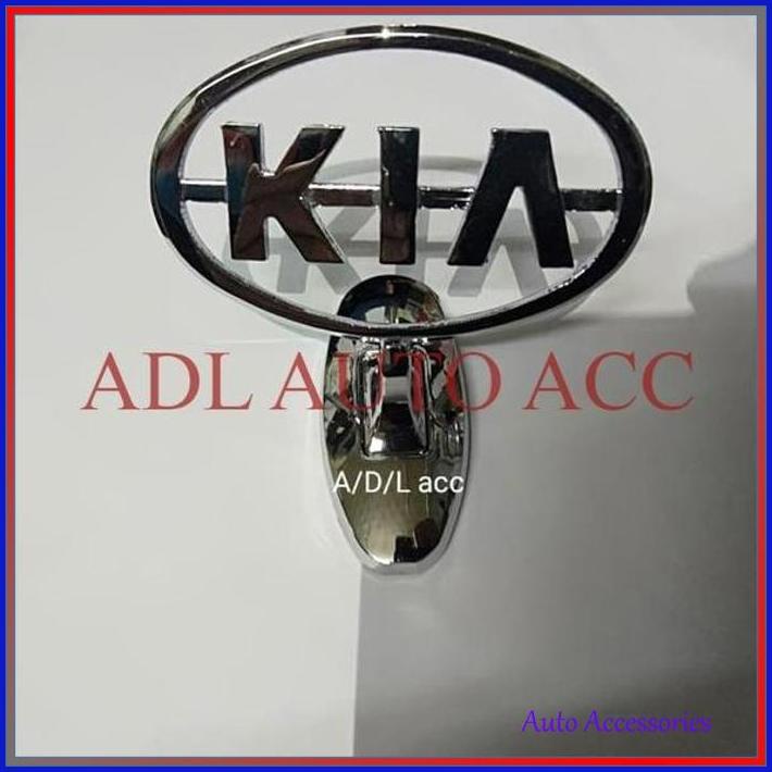 Jual Logo Lambang Kap Mesin Kia Logo Berdiri Mobil Korea Kia Crome ...