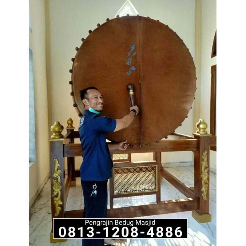 Jual Bedug Masjid Besar Beduk Masjid Kayu Jati Kulit Sapi Kulit Kerbau ...