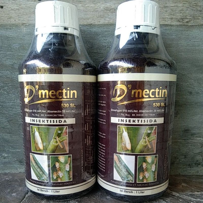 Jual Insektisida D'mectin 530 SL 1 liter ( Dimehypo dan Abamectin ...