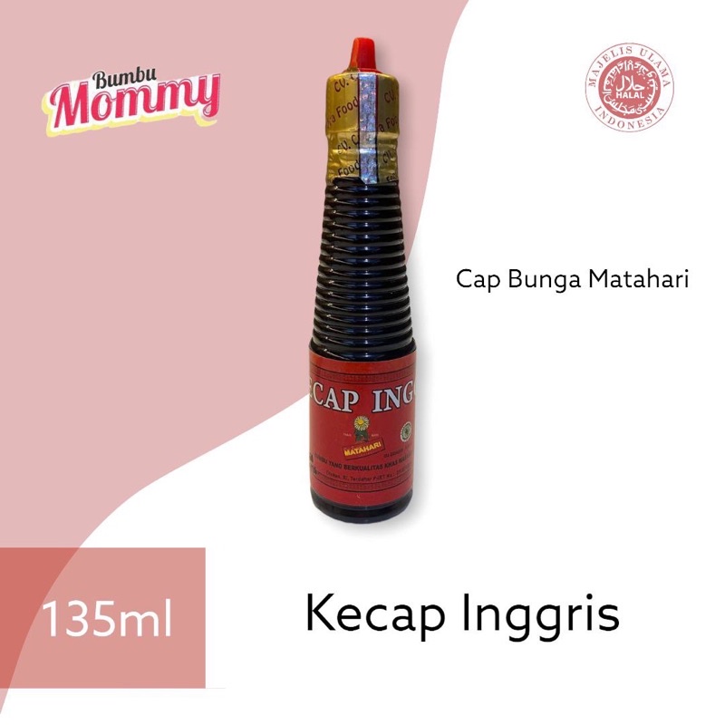 Jual Kecap Inggris | Cap Bunga Matahari | Halal | Ukuran (135ML ...