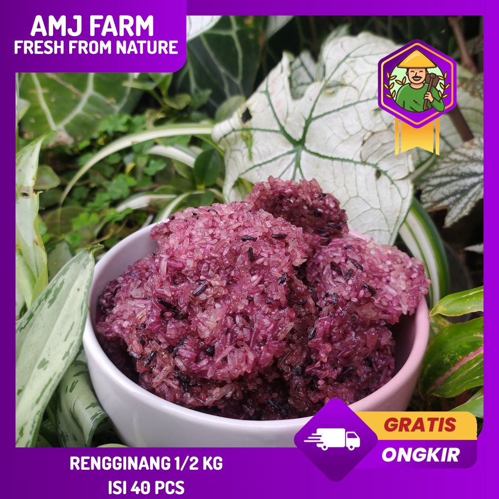 Jual GRATIS DUS Rengginang1/2 kg isi 40 Enak Gurih Rasa Bawang Terasi ...