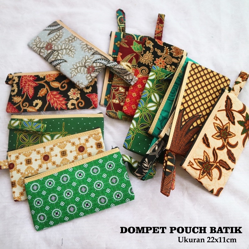 Jual Dompet Pouch Batik / Dompet Souvenir Batik | Shopee Indonesia