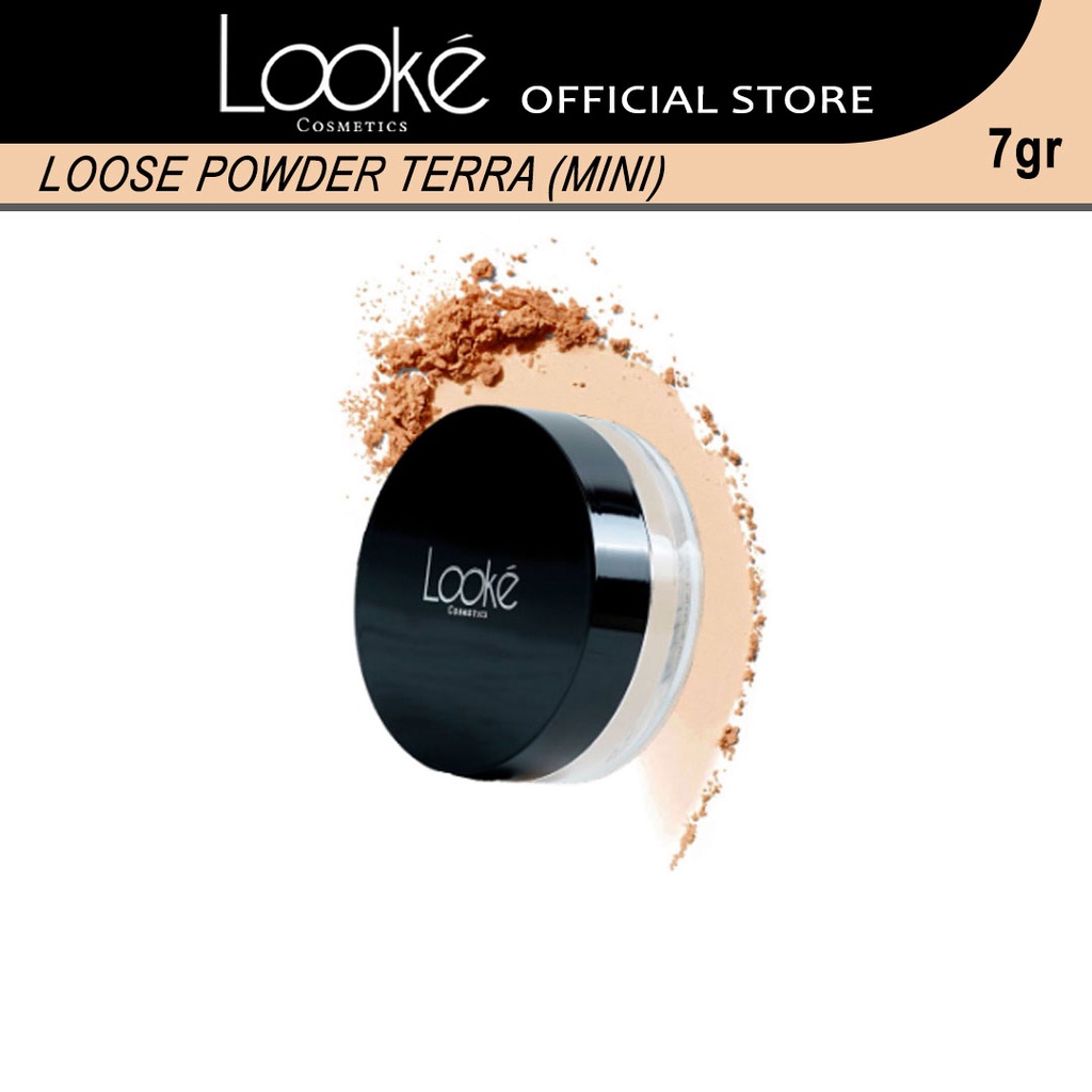 Jual Looke Loose Powder Terra (Mini) | Shopee Indonesia