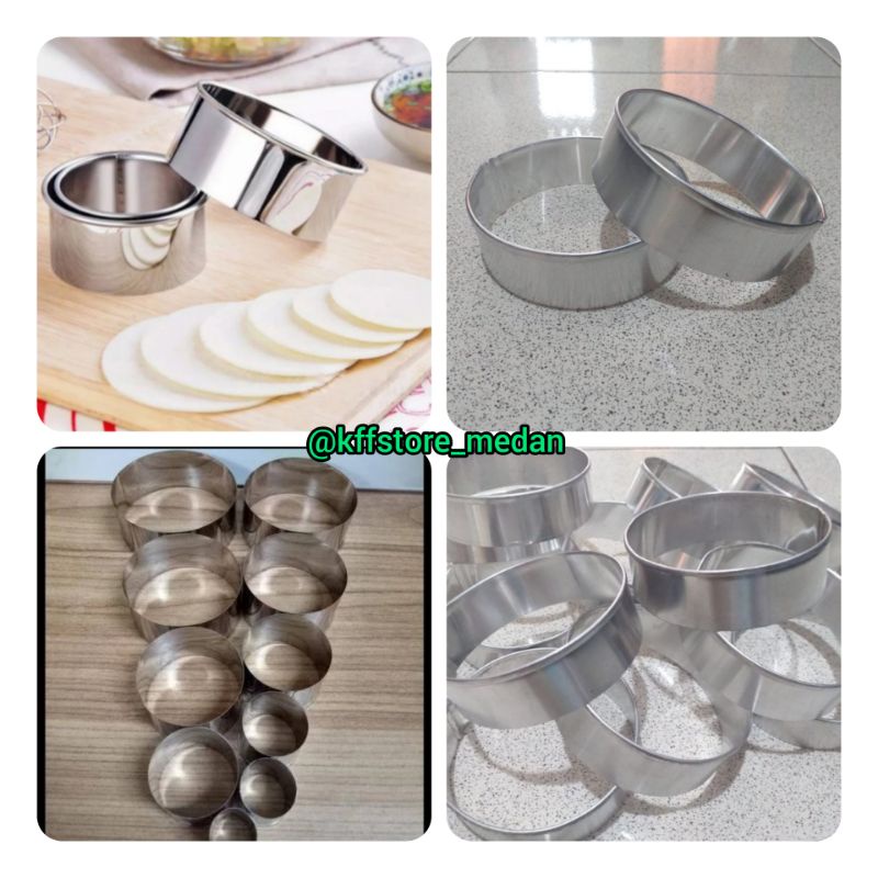 Jual Ring Cutter Bulat Stainless Stell ( per pcs ) | Shopee Indonesia