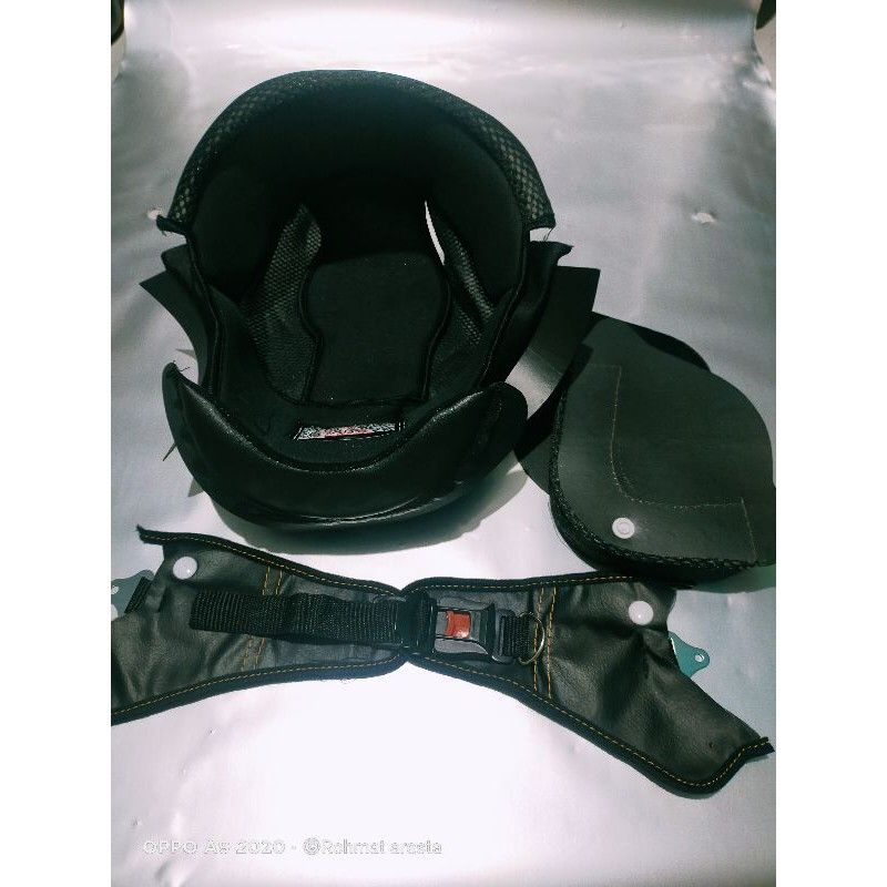 Jual COD spon busa helm Cargloss fullset 1 set / tali busa helm retro ...
