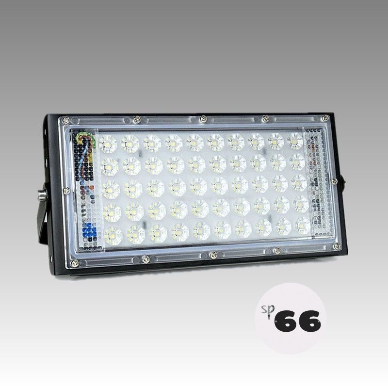 Jual Lampu Sorot Led 50 Watt / 50 W Lampu led xitey Sorot Model Slim ...