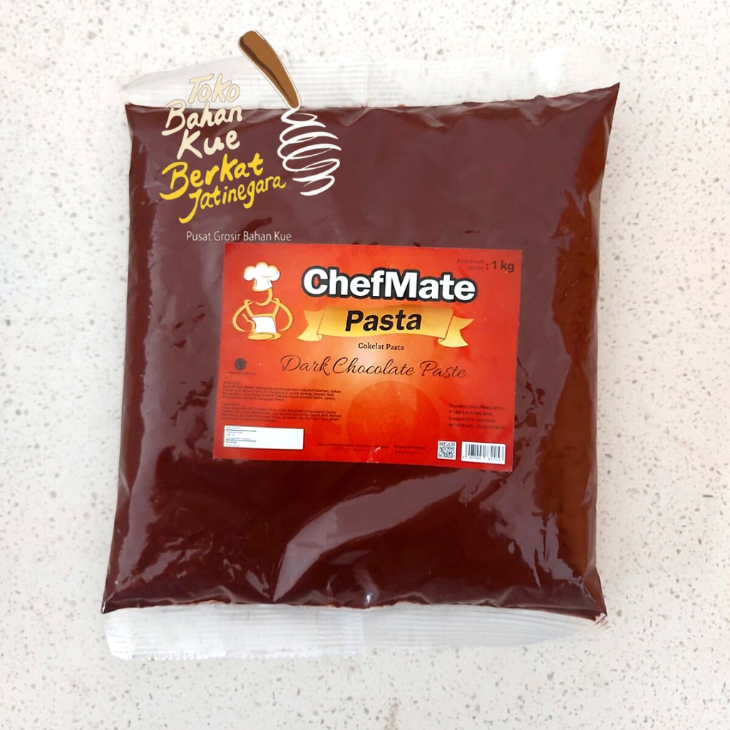 Jual CHEFMATE PASTA CHOCOLATE FILLING / FILLING COKLAT 1 KG | Shopee ...