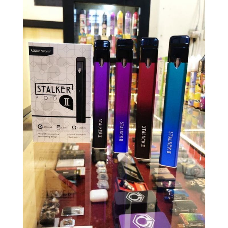 Jual Stalker Vapor Storm 2 Pod Kit Liquid + Lanyard 100% Original ...