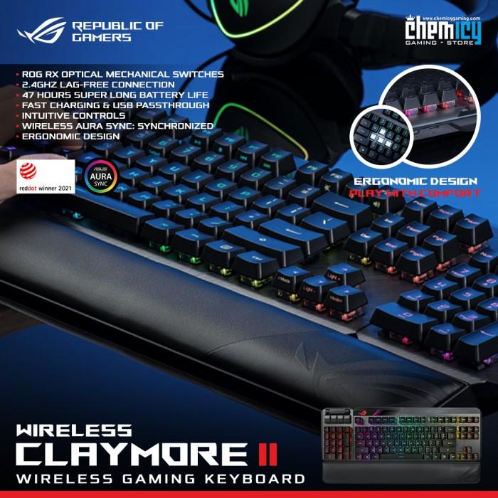 Jual Asus ROG Claymore II RGB Wireless Mechanical Gaming Keyboard ...