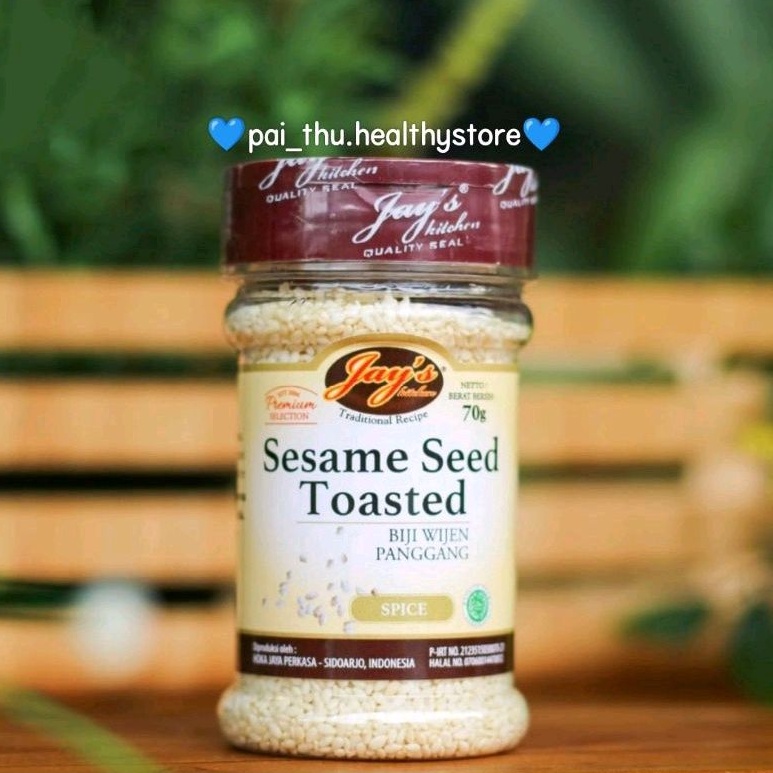 Jual Jay's Sesame Seed Toasted- Jays Biji Wijen Panggang Sesame @70gr ...