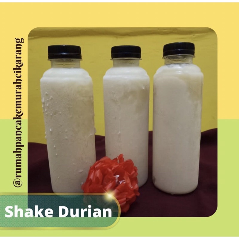 Jual shake Durian / Minuman Rasa Durian / Jus Durian 250ml | Shopee ...
