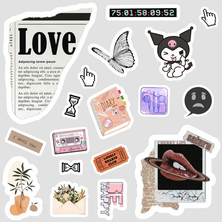 Jual PART 1 STICKER AESTHETIC STIKER TUMBLR AESTHETIC STICKER CASE ...