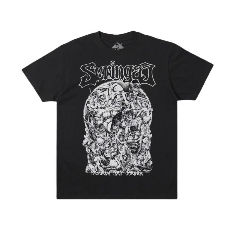 Jual Tshirt Seringai - Program Party Seringai Official Merchandise ...
