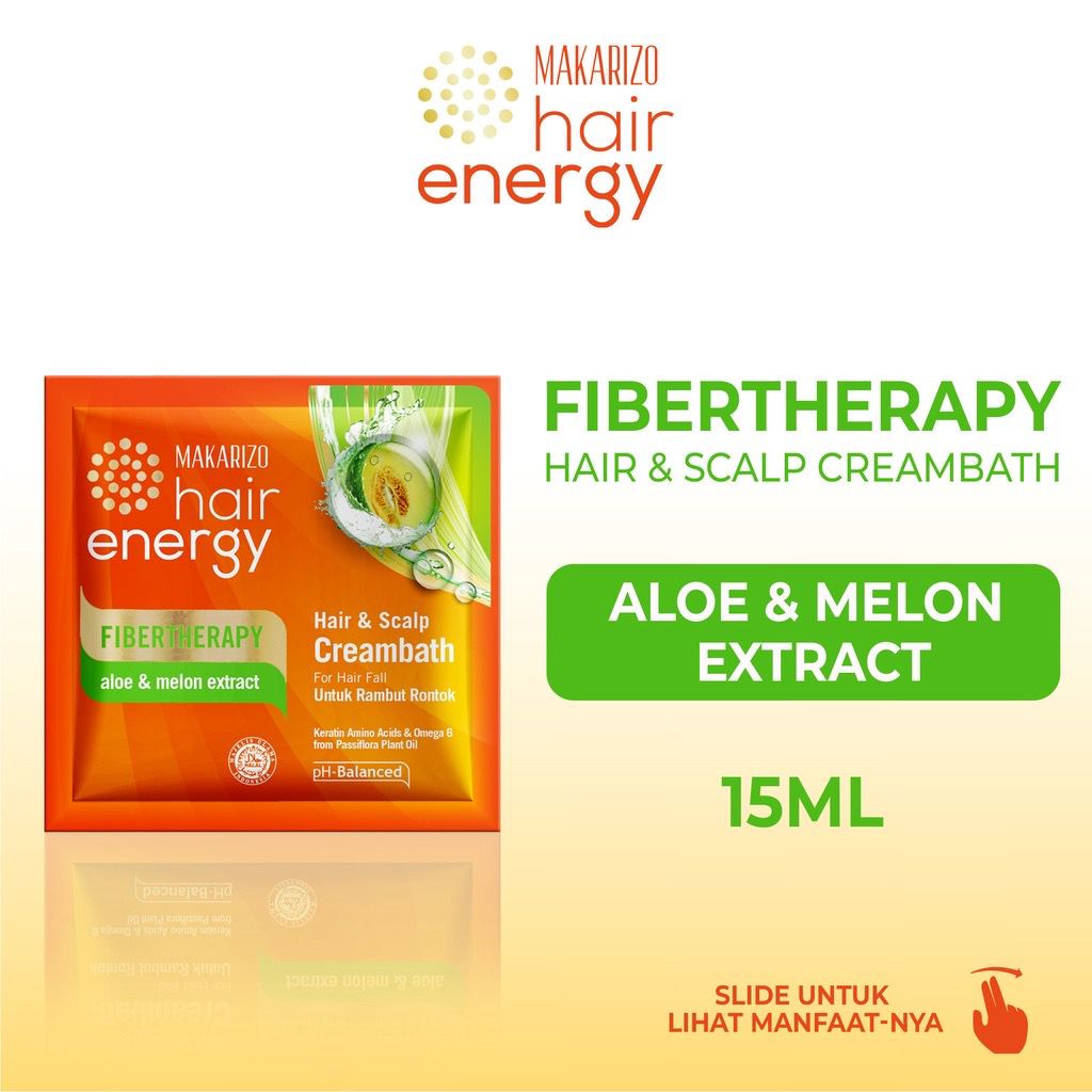 Jual Makarizo Masker Rambut Krimbat Saset | Creambath Sachet ...