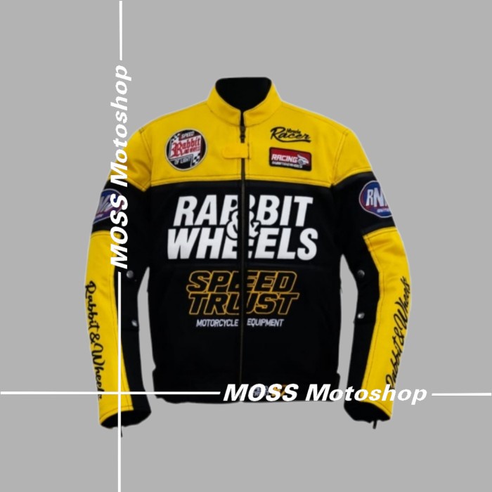 Jual Jaket Motor RABBIT & WHEELS Money $ Original Product | Shopee ...