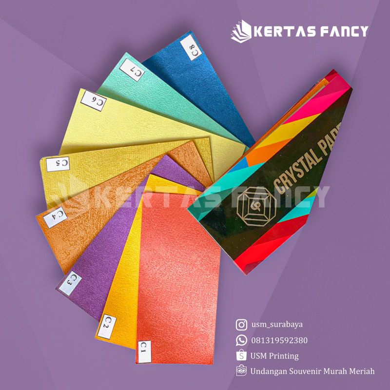 Jual Fancy Paper Motif Seri C1 - C8 Kertas Cover box / Kertas Undangan ...