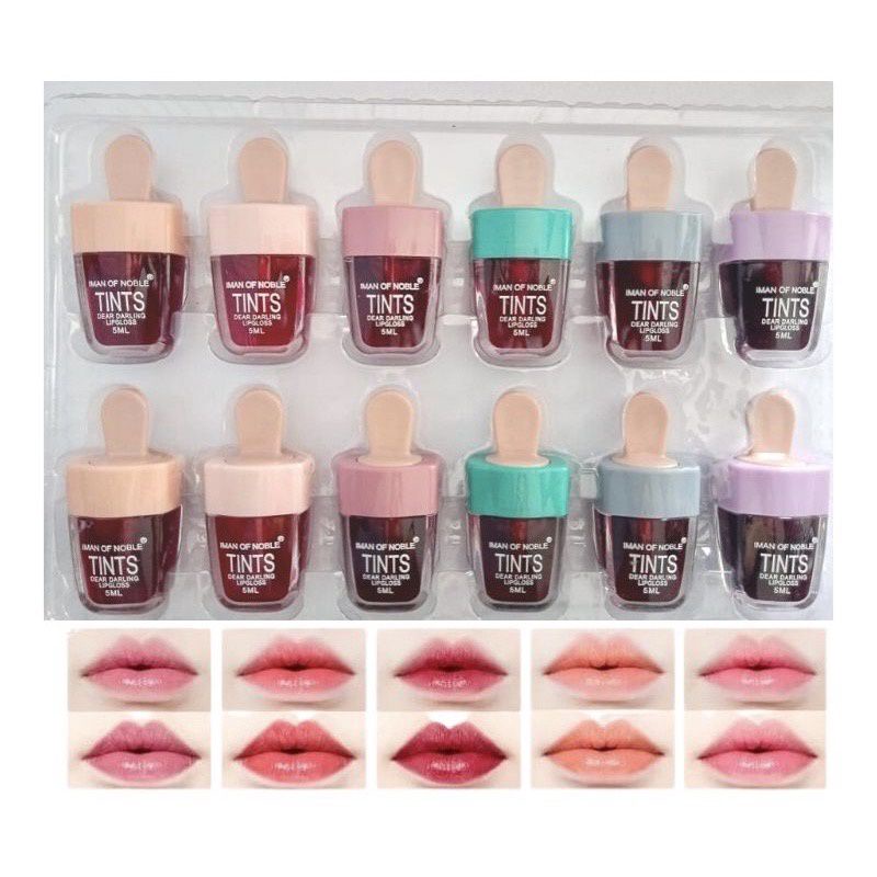 Jual LIPGLOSS IMAN OF NOBLE DEAR DARLING TINTS | Shopee Indonesia