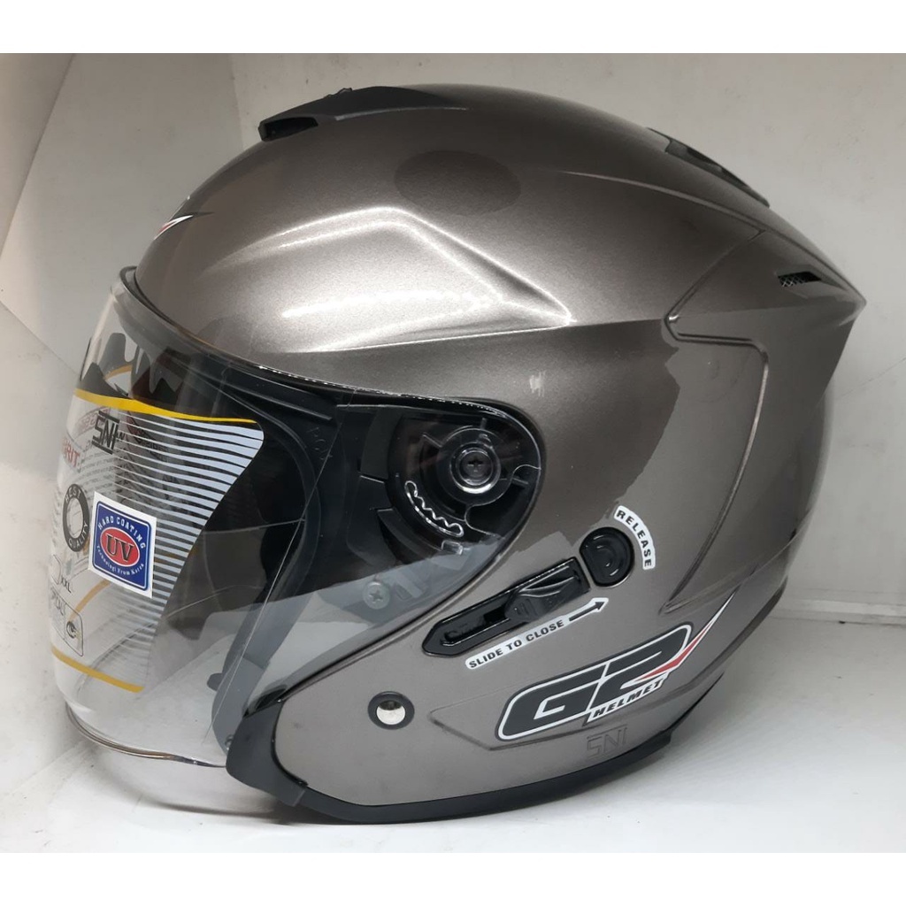 Jual Helm G2 Optimax solid Gold N max Gloss | Shopee Indonesia