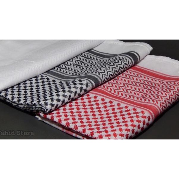 Jual Busana Muslim Syimah, Sorban Impor Asli Arab Saudi - Putih ...