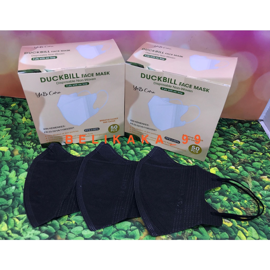 Jual MASKER DUCKBILL HITAM PUTIH 3 PLY GARIS EMBOS ISI 50 PCS TANPA BOX ... Jual MASKER DUCKBILL HITAM PUTIH 3 PLY GARIS EMBOS ISI 50 PCS TANPA BOX ...