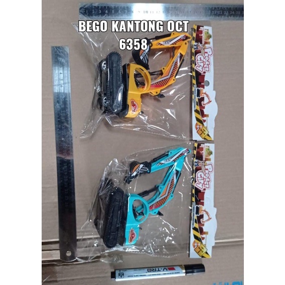 Jual Mainan mobil bego excavator keruk mini OCT 6358//Mainan anak Bego ...