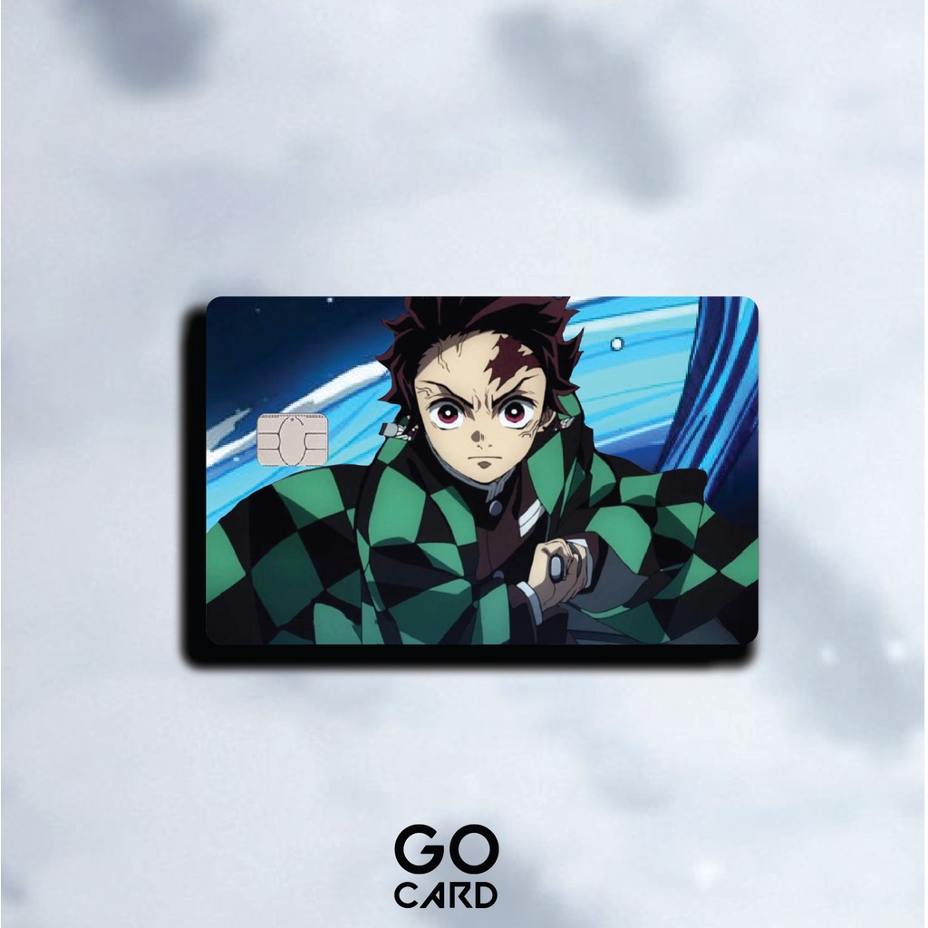 Jual Stiker skin kartu ATM anime Demon Slayer kimetsu no yaiba karakter ...