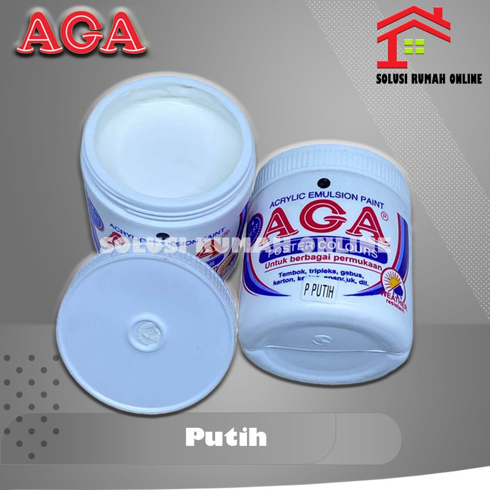 Jual Cat AGA Poster Acrylic / Akrilik / Dekor / Gabus Lukis 100 cc ...